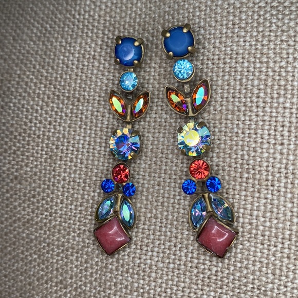 Sorrelli | Jewelry | Vtg Sorrelli Dangle Earrings Aurora Borealis ...